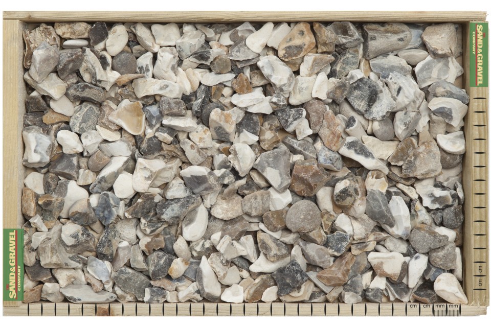 Oxford Blue Flint 20mm | The Sand & Gravel Company